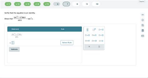 Solved Verify That The Equation Is An Identity Show That Chegg