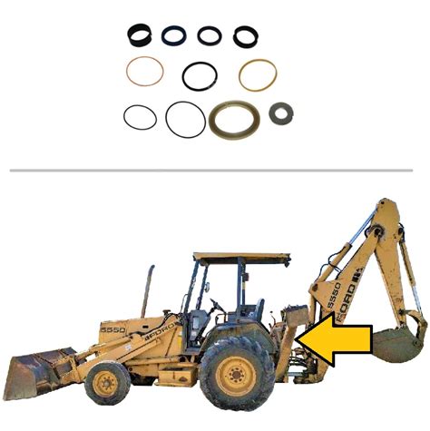 New Holland Backhoe Hydraulic Cylinder Seal Kits