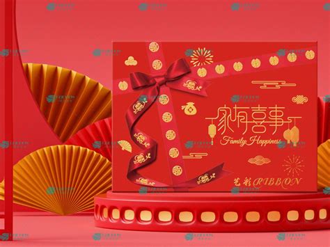 彩带礼盒设计尚色品牌设计 站酷zcool