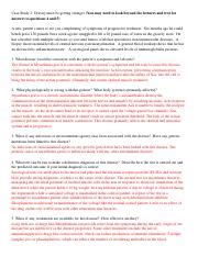 MCDB 111 Case Study 2 Pdf Case Study 2 Gravity Must Be Getting