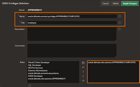 Come Configurare Oauth 20 Per Un Servizio Rest In Oracle Apex