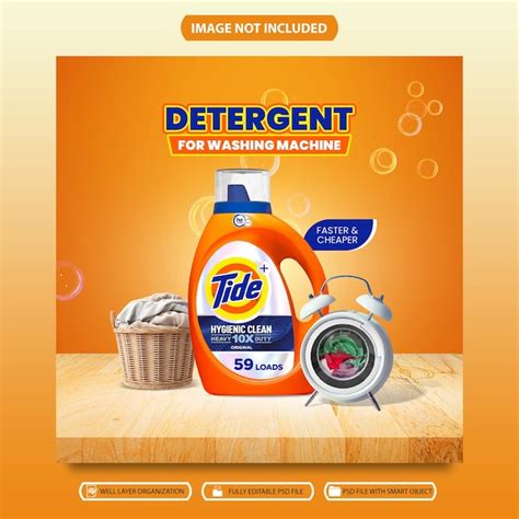 최고의 깨끗하고 울트라 워시 세제 라벨 템플릿 무료 벡터