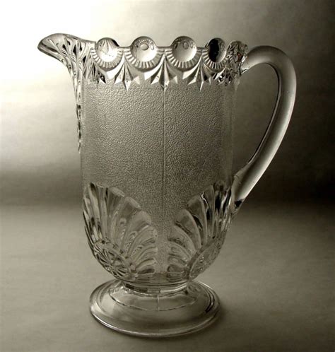 1893 Antique Eapg Westmoreland Victor Aka Shell And Jewel Pattern Pitcher