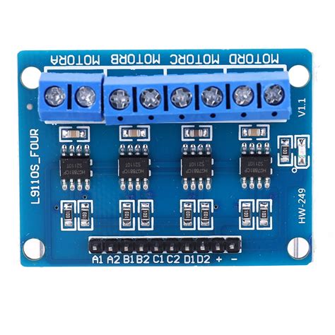 Placa De Motor Paso A Paso De Cc Módulo Controlador De Motor Hg7881 Dc