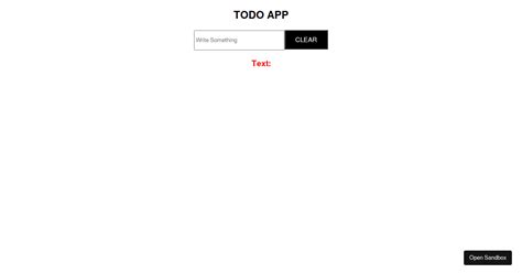React Inputbox Assignment Codesandbox React Inputbox Assignment Codesandbox