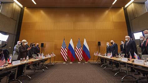 In Talks On Ukraine Us And Russia Deadlock Over Nato Expansion The