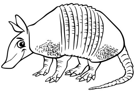 Dibujos De Armadillo Para Colorear E Imprimir ColoringOnly