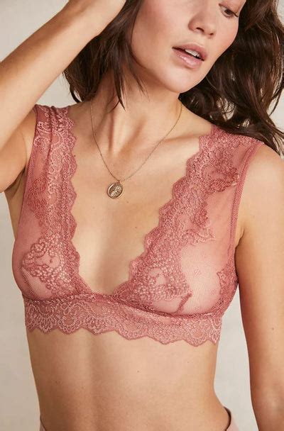 So Fine Lace Tank Bralette Only Hearts