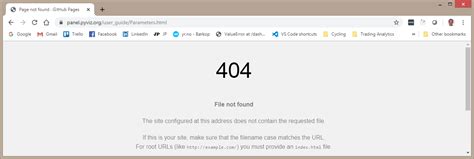 Broken Link From Https Panel Pyviz Org User Guide Apis Html To Https