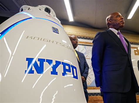 Nypd Chief Discusses Subway Safety And New Police Robots