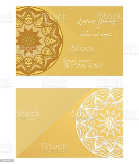 서식 파일 인사말 카드 초대장 텍스트를 위한 공간으로 설정 합니다 만다라 디자인입니다 벡터 일러스트 레이 션 Empire에 대한 스톡 벡터 아트 및 기타 이미지 Istock
