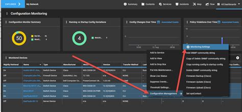 How Do I Enable Configuration Management On Individual Or Multiple Devices Entuity