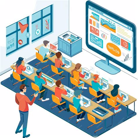 Premium Photo A Visual Of A Teacher Training Session Focused On Integrating Technology Into