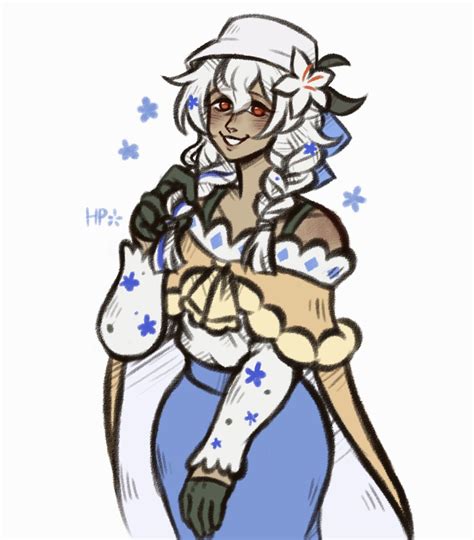 🍓🐉hanafruit🐉🍉c Mm Open On Twitter Fanart Of Some Lovely White Lily