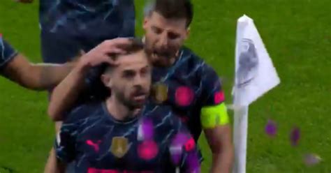 Real Madrid Vs Manchester City Bernardo Silva Anotó Un Golazo Para El