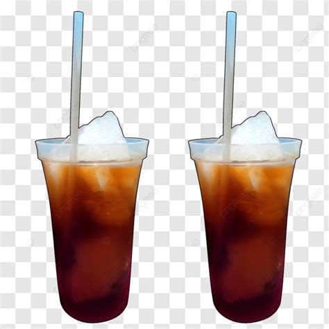 아이스티 한잔 유리 아이스 티 차를 마시다 마시다 Png 일러스트 및 Psd 이미지 무료 다운로드 Pngtree