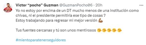Víctor Guzmán Arremete Contra Periodista Tras Rumor De Pelea Con