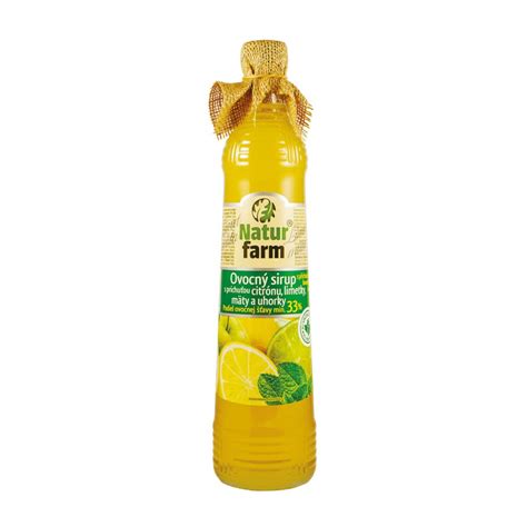 Sirupy a štavy - Natur farm