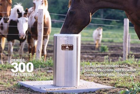 Automatic Horse Waterers Nelson Mfg 300 Series Ia