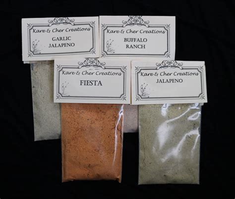 You Pick 3 Spicy Assorted Dip Mixes Party Dip Mixes Dried Herb And Seasoning Packets Etsy