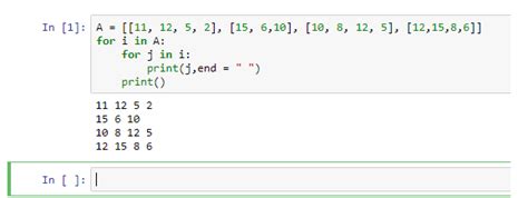 2d Arrays In Python Different Operations In 2d Arrays With Sample Code