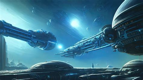 База космического корабля fantasy city легендарный космический корабль ...
