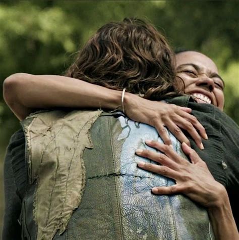 connie and daryl 😇 r thewalkingdead