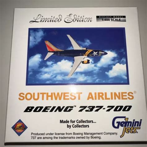 Gemini Jets 1400 Southwest Airlines Boeing 737 700 Nevada One Gjswa319