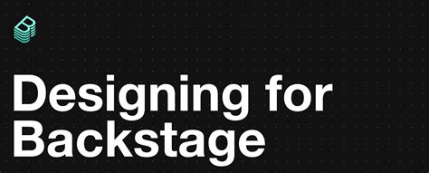 Design Backstage Software Catalog And Developer Platform