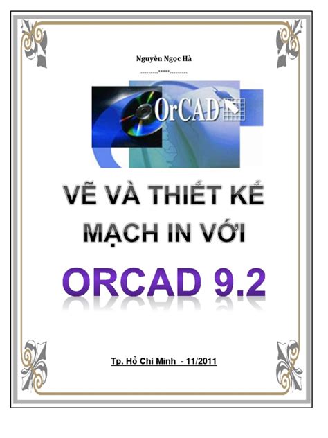 Pdf Giao Trinh Orcad 9 2 Dokumen Tips