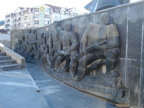 Monument Of Goce Delchev In Strumica