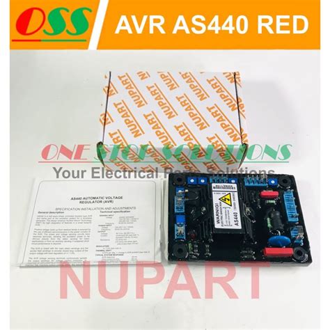 AVR GENERATOR AS440 RED CAPACITOR OEM AVR GENSET AS 440 Lazada Indonesia