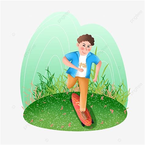 손 으로 그린 세계 스 케 이 트 보드 일 캐릭터 일러스트 요소 손바람 세계 스케이트의 날 스케이트 보드 Png 일러스트 및 Psd 이미지 무료 다운로드 Pngtree