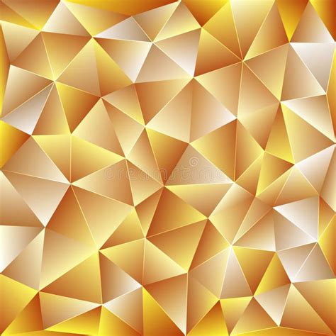 Light Yellow Polygonal Background Stock Vector Illustration Of Style Mosaic 104608995