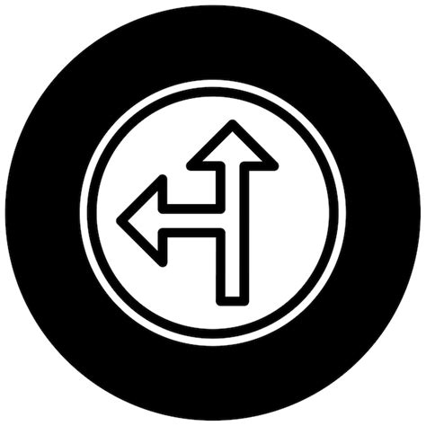 Premium Vector Side Road Left Vector Illustration
