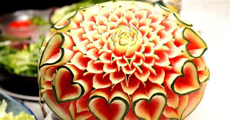 Watermelons Turned Into Works Of Art