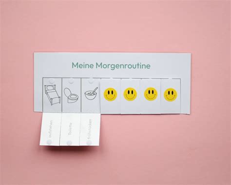 Morgenroutine Plan Kinder Morgen Routine Montessori Etsy De