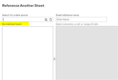 Unable To Create Cross Sheet References Smartsheet Community