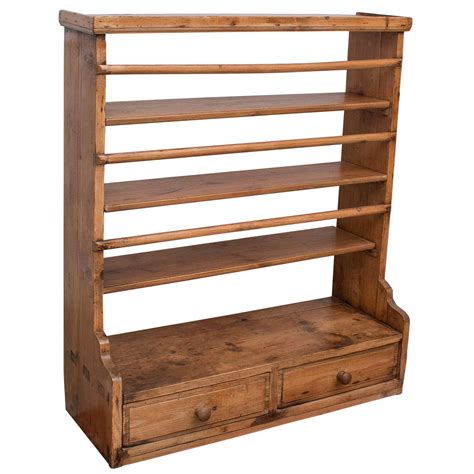 Pine Hanging Plate Rack At 1stDibs Antique Pine Plate Rack Pine