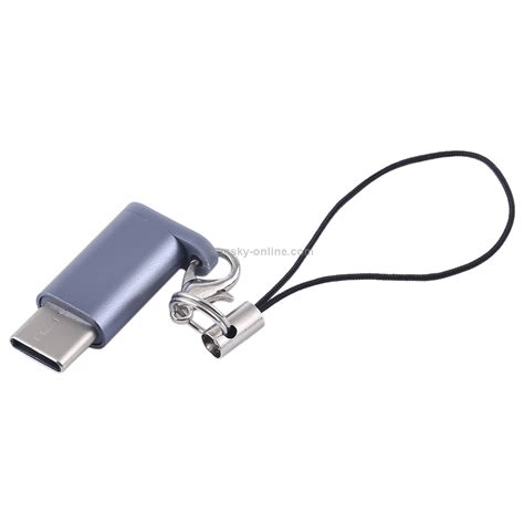 Sunsky อะแดปเตอร์แปลง Usb เป็น Type C และ Usb C ขนาดเล็กพร้อม Otg สีเทา