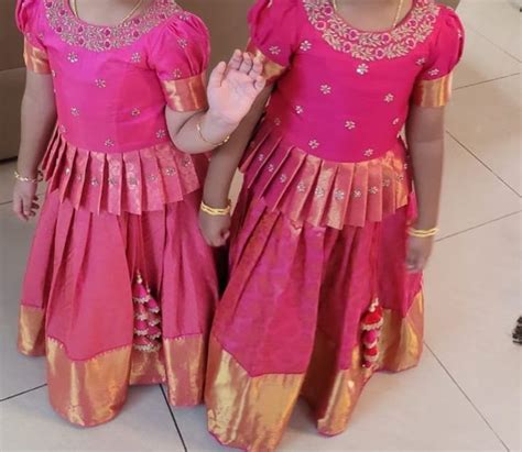 Pin By Rithu Divya On Pattu Pavadai Blouse Designs Dresses With