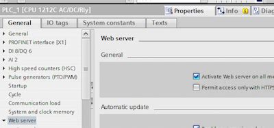 Boss Mode Siemens Web Server Corso Systems