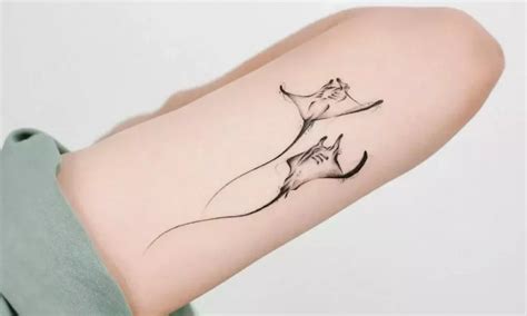 Stingray Tattoo Meaning Power Calmness Hidden Strength