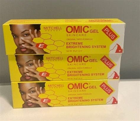 Omic Gel Plus Extreme Brightening System 1 Oz 30 G 3pcs Etsy