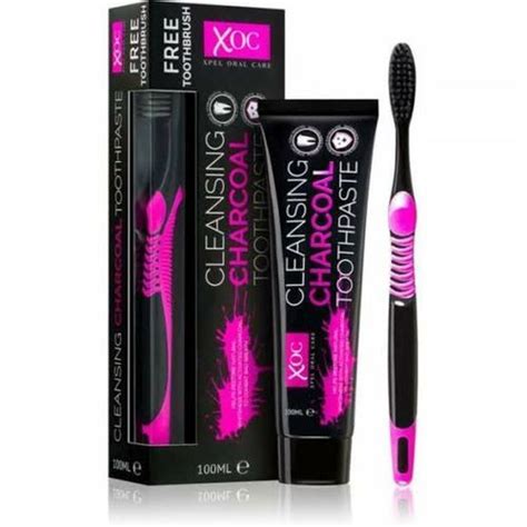Cleansing Charcoal Toothpaste Toothbrush Rift Valley Supermarket