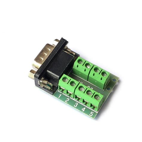 Db9 Male Female Adapter Signals Terminal Module Rs232 Db9 Connector