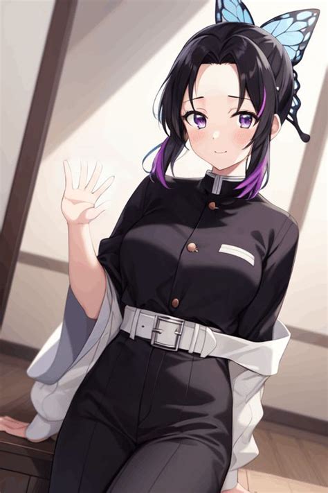 Pin On Shinobu Kochō From Demon Slayer