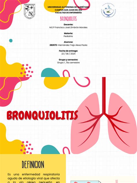 Bronquiolitis Pdf Medicina Clinica Causas De La Muerte