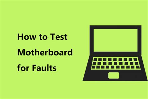 How To Test Motherboard For Faults Much Info Is Introduced