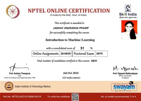Anuradha Jadhav On Linkedin Nptel Continuouslearning